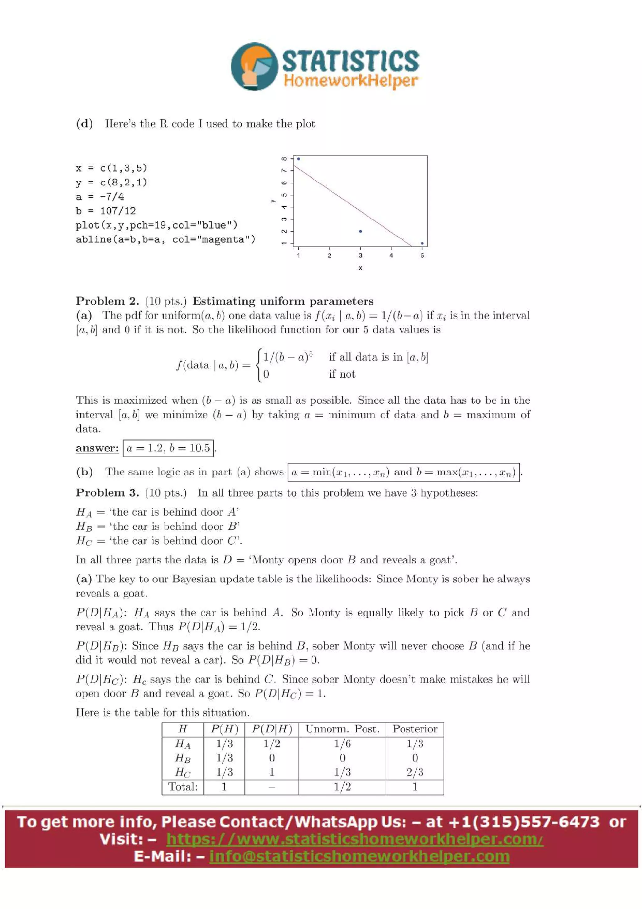 Do My Statistics Homework | PDF
