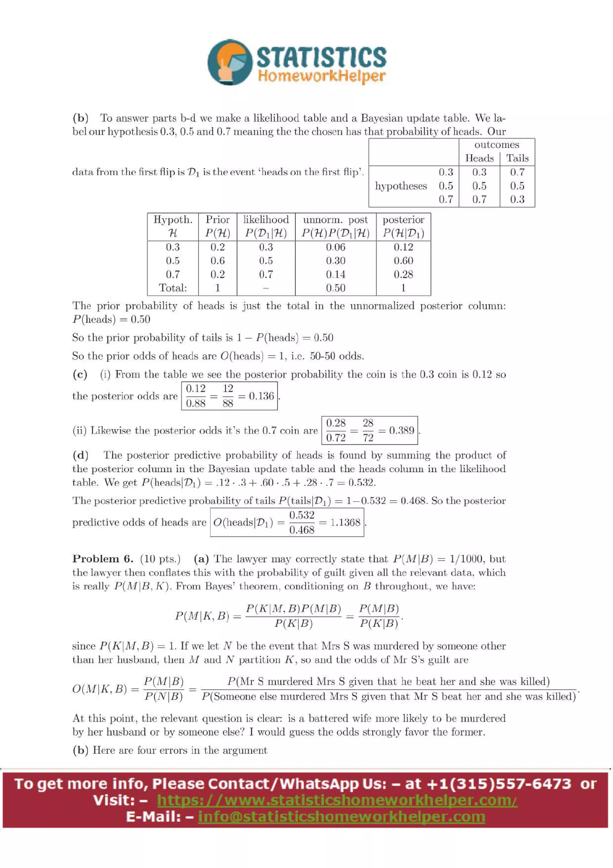 Do My Statistics Homework | PDF