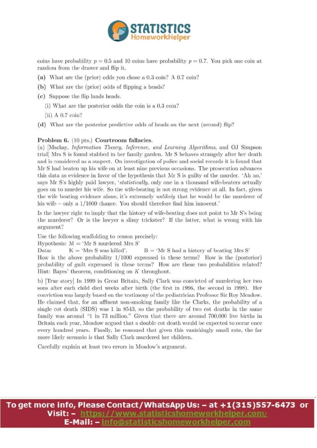 Do My Statistics Homework | PDF