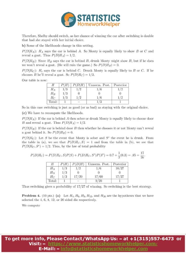 Do My Statistics Homework | PDF