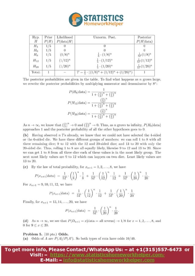 Do My Statistics Homework | PDF