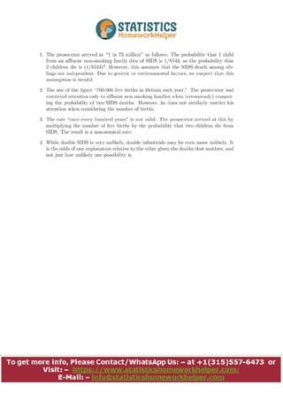 Do My Statistics Homework | PDF