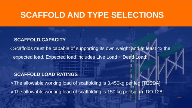 DO 128 - 13 SCAFFOLDING SAFETY.pptx | Woodworking | Arts and Crafts