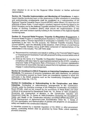 "Ending Endo" DOLE Dept. Order #174 | PDF