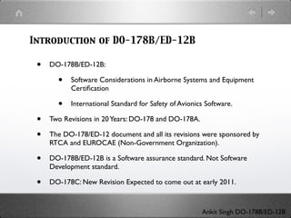 DO-178B/ED-12B Presentation | KEY