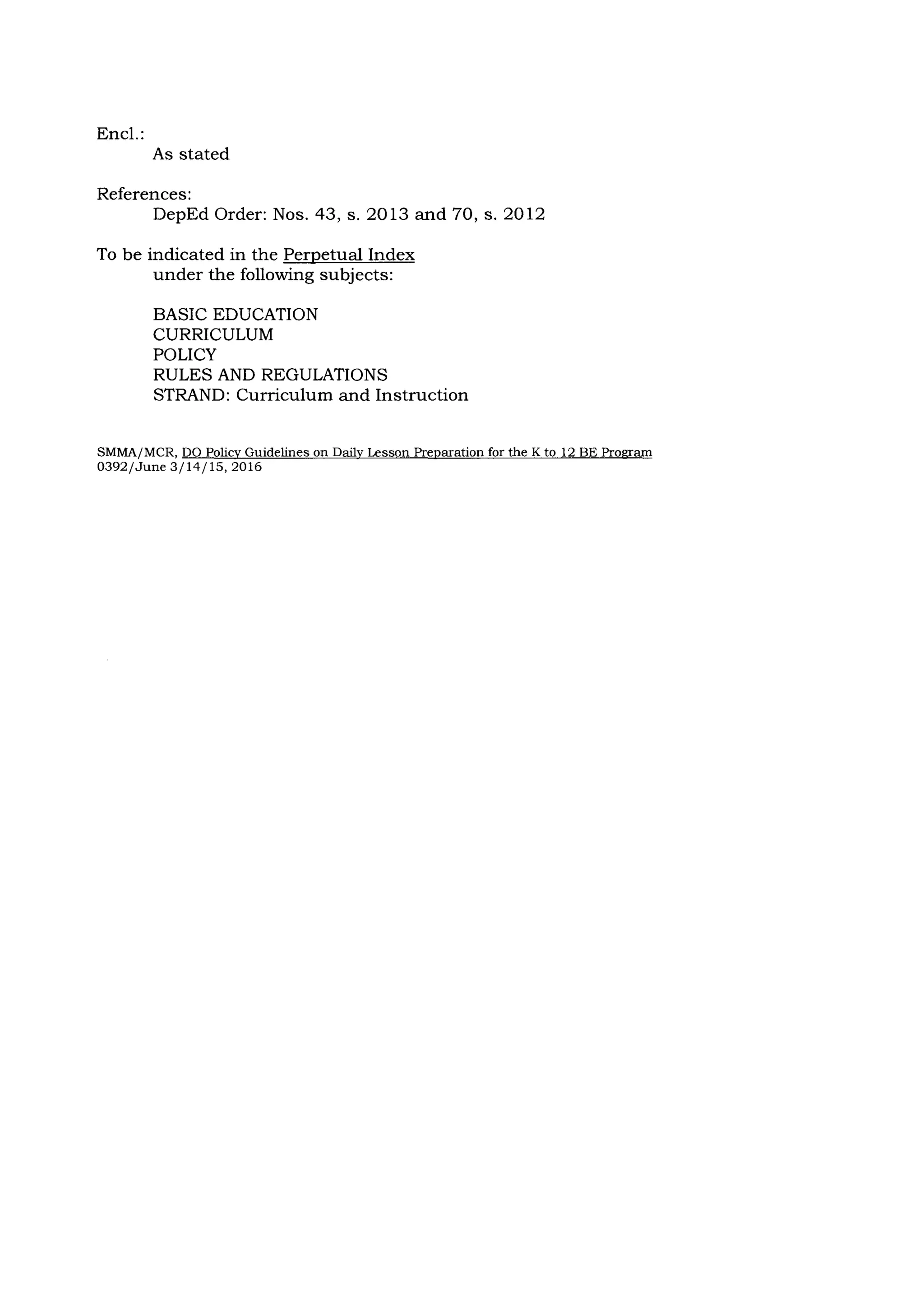 Lesson, PLan, Instructional Planning memo | PDF