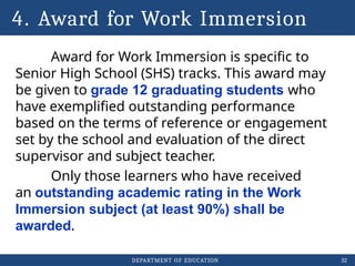DO 36, S.2016Policy Guidelines on Awards and Recognition for the K to ...