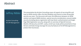 Securing your API Portfolio with API Management | PDF