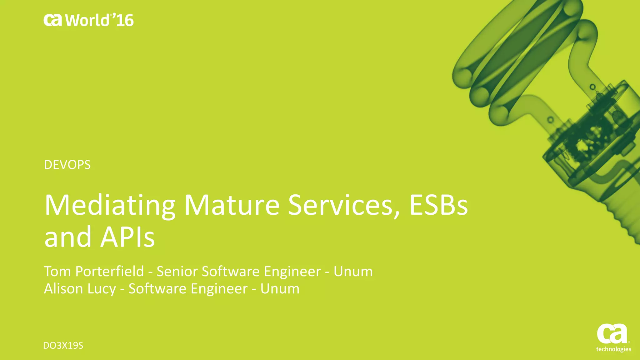 Mediating Mature Services, ESBs and APIs: Lessons Learned from Five ...