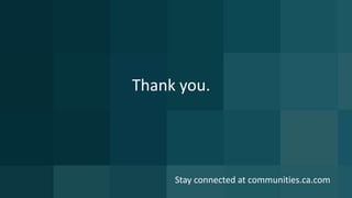 Pre-Con Ed: CA API Gateway: How to Deploy Your Gateway Across Multiple Environments and ...