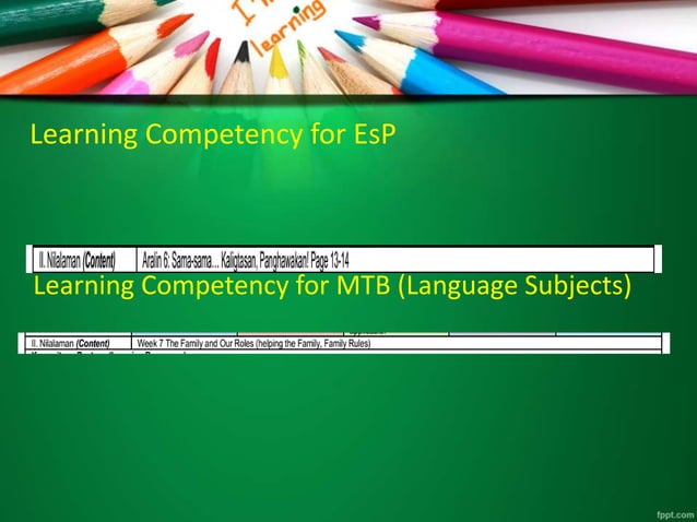 Do 42 s. 2016 Policy Guidelines on Daily Lesson Preparation for the K ...