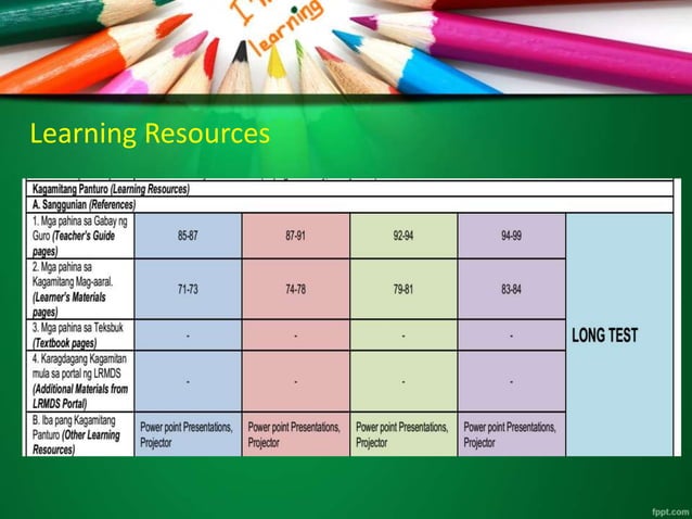 Do 42 s. 2016 Policy Guidelines on Daily Lesson Preparation for the K ...