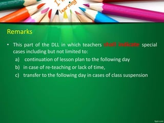 Do 42 s. 2016 Policy Guidelines on Daily Lesson Preparation for the K ...