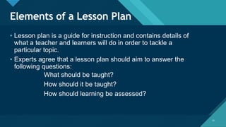 DepEd Order No. 42, s. 2016- LESSON PLANNING | PDF