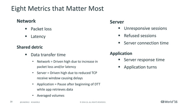 Hands-On Lab: Get the Most Out of Your Network Performance Metrics With ...