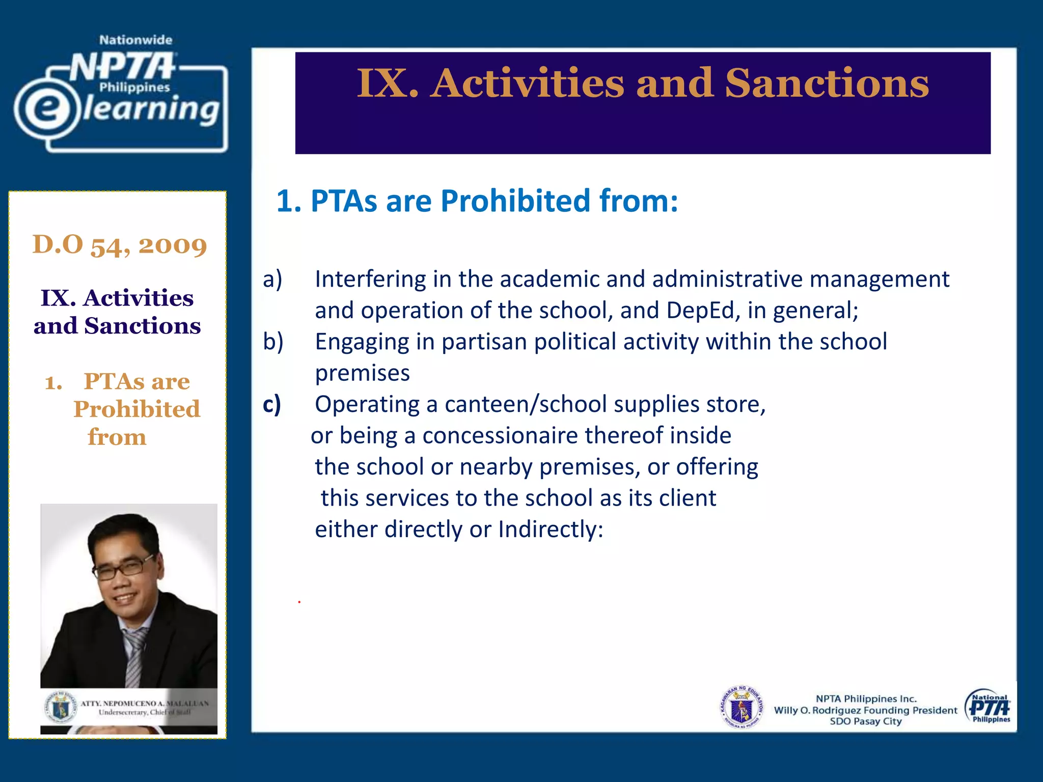 DepEd Order 54 S, 2009 | PPTX