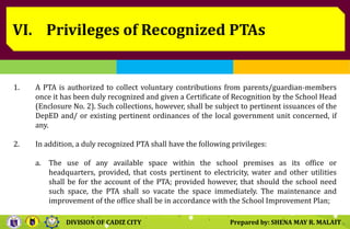 Do 54, s. 2009 Revised Guidelines Governing Parent Teacher Associations ...