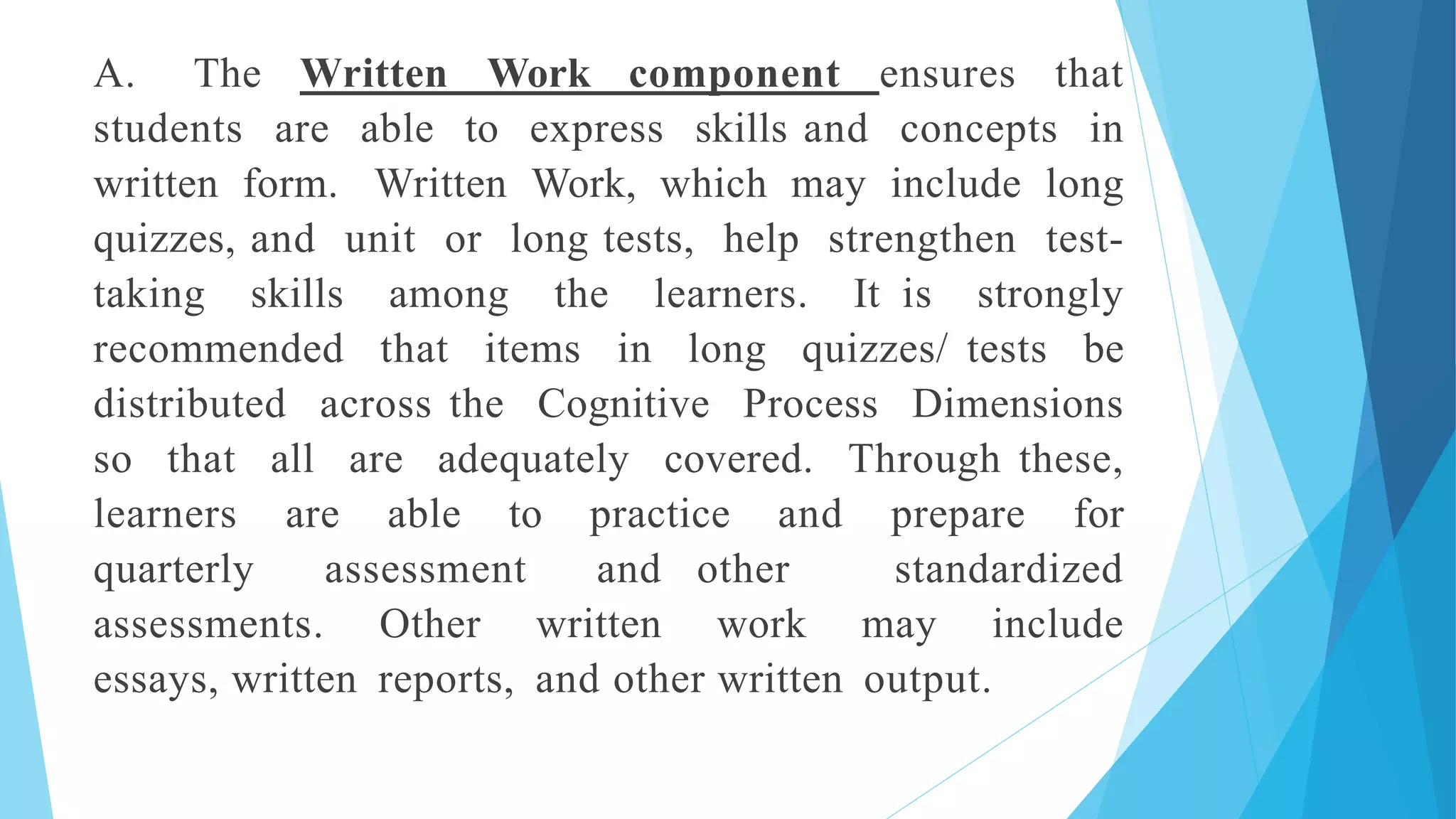 K to 12 Grading Sheet Deped Order No. 8 S. 2015 PPT presentation | PPTX