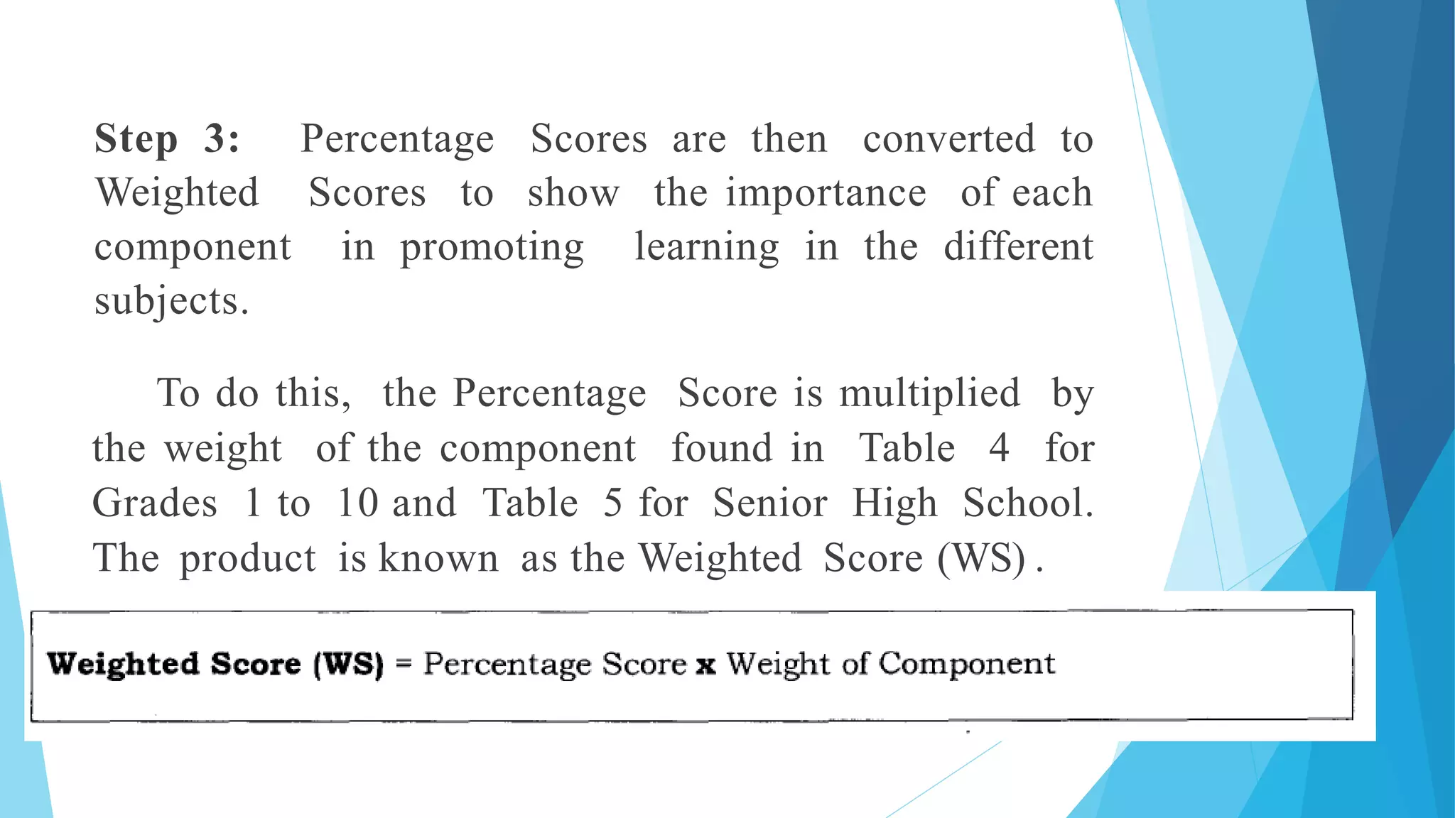 K to 12 Grading Sheet Deped Order No. 8 S. 2015 PPT presentation | PPTX