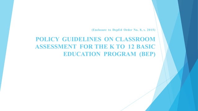 K to 12 Grading Sheet Deped Order No. 8 S. 2015 PPT presentation | PPTX