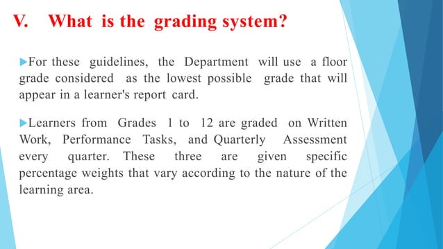 K to 12 Grading Sheet Deped Order No. 8 S. 2015 PPT presentation | PPTX
