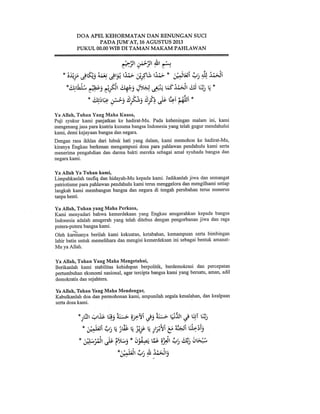 Doa | PDF
