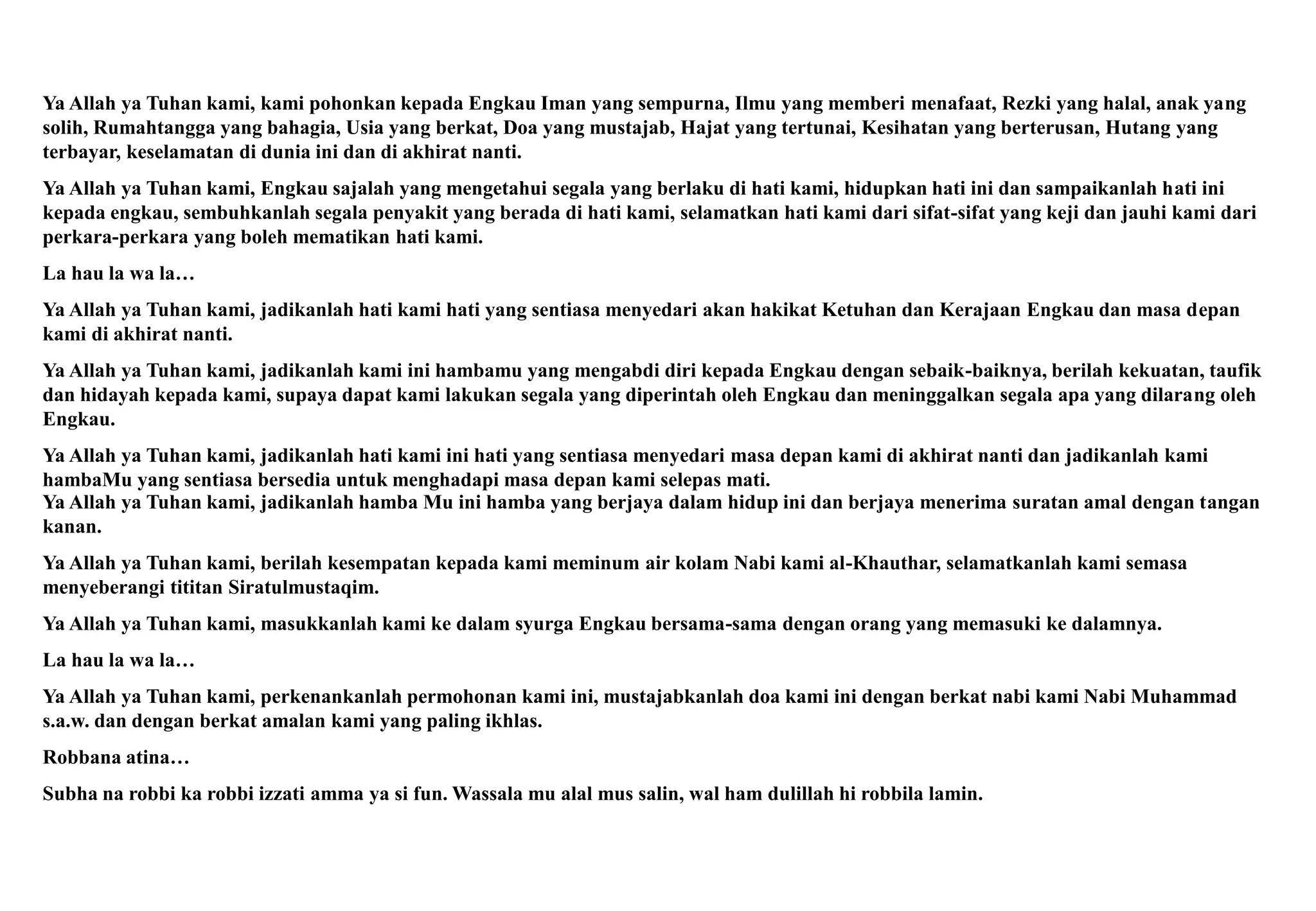 Doa | PPT