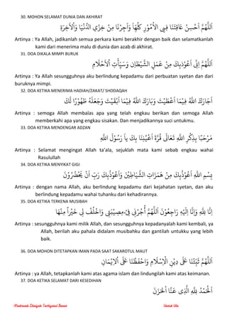 Doa doa | PDF