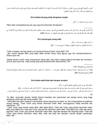 Do'a2 harian (1) | PDF