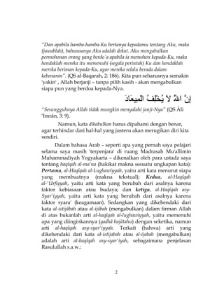 Doa agar cepat hamil lengkap | PDF