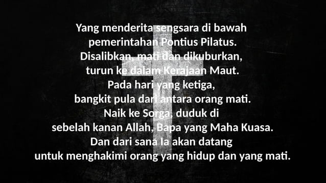 Doa Bapa Kami & Pengakuan Iman Rasuli.pptx