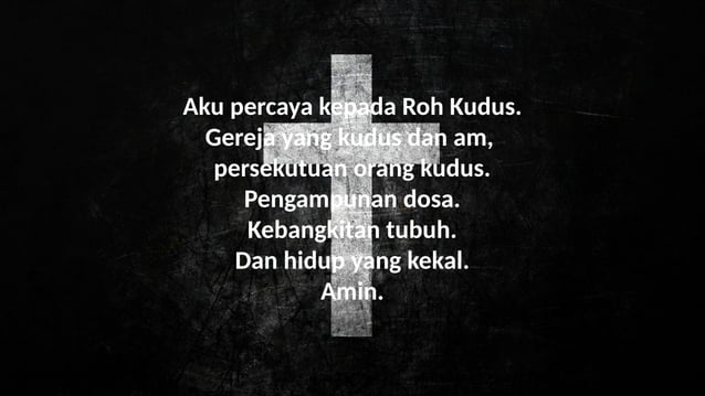 Doa Bapa Kami & Pengakuan Iman Rasuli.pptx