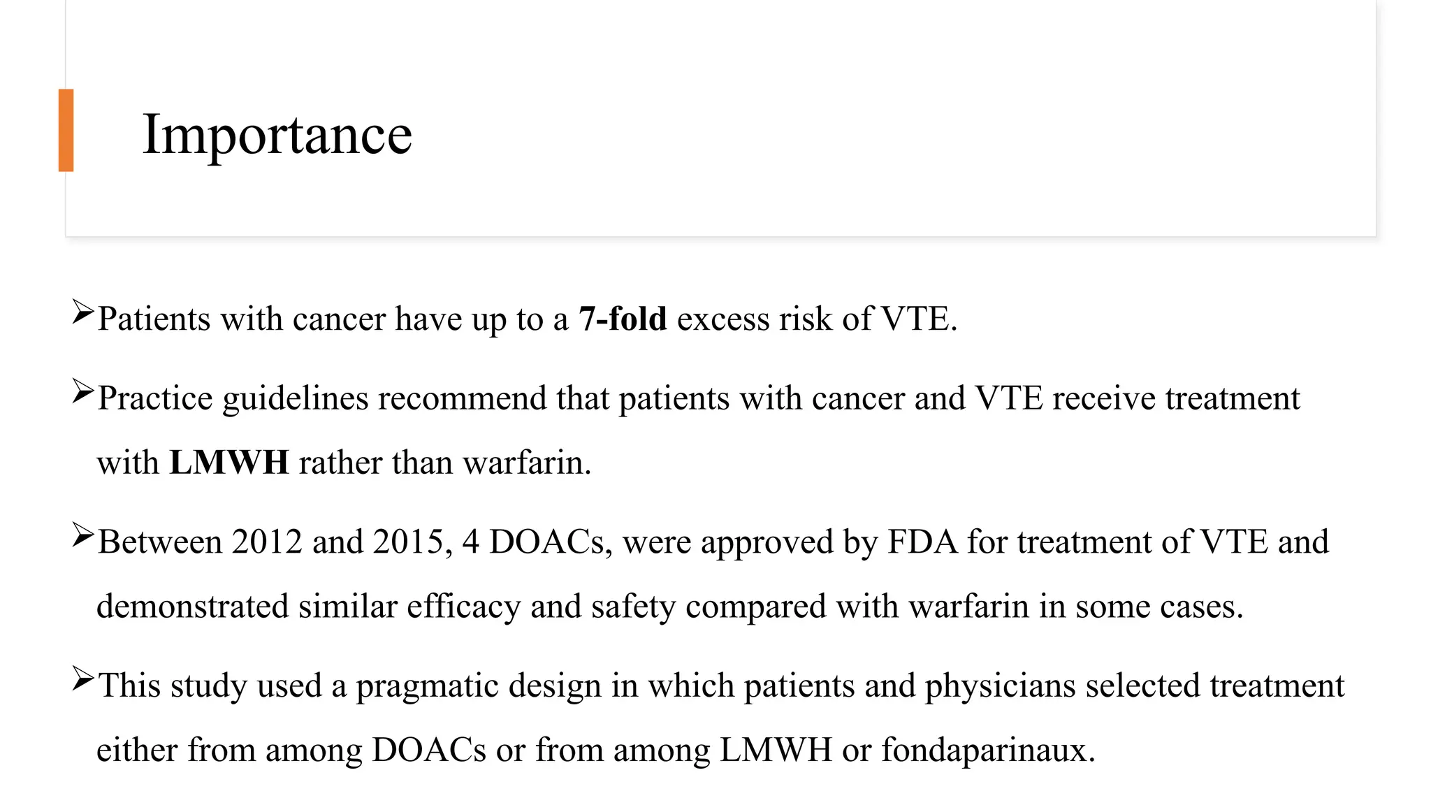 Direct Oral Anticoagulants vs Low-Molecular-Weight Heparin and ...