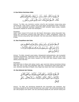 Doa dalam hadis 1 | PDF