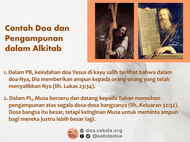 Doa dan pengampunan | PPT