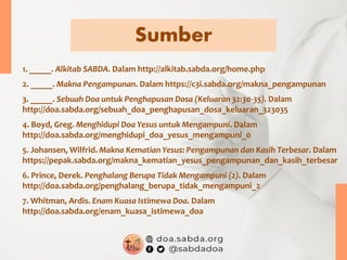 Doa dan pengampunan | PPT
