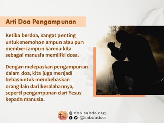 Doa dan pengampunan | PPT
