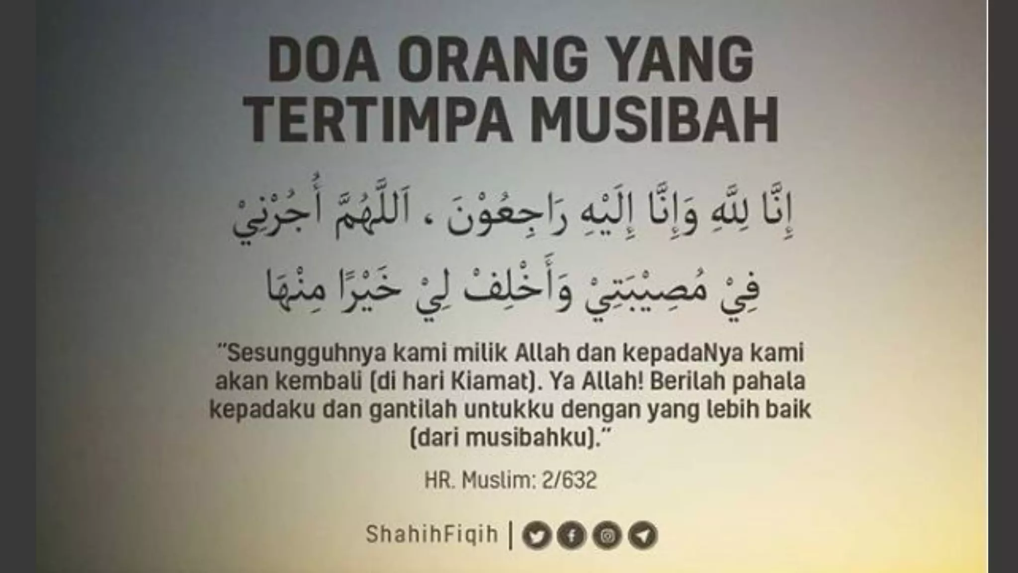 Doa doa shahih fiqh yufid | PDF