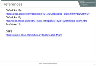 Comparison of ACFS and DBFS | PDF