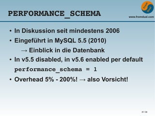 MySQL Performance Tuning Variables | PPT