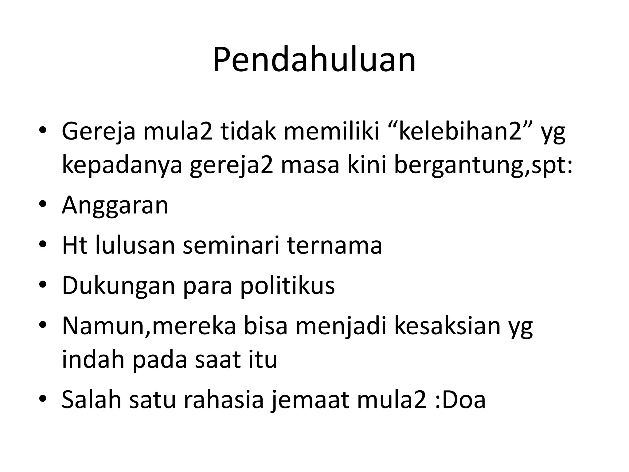 Doa & Kehidupan Jemaat Mula2.pptx