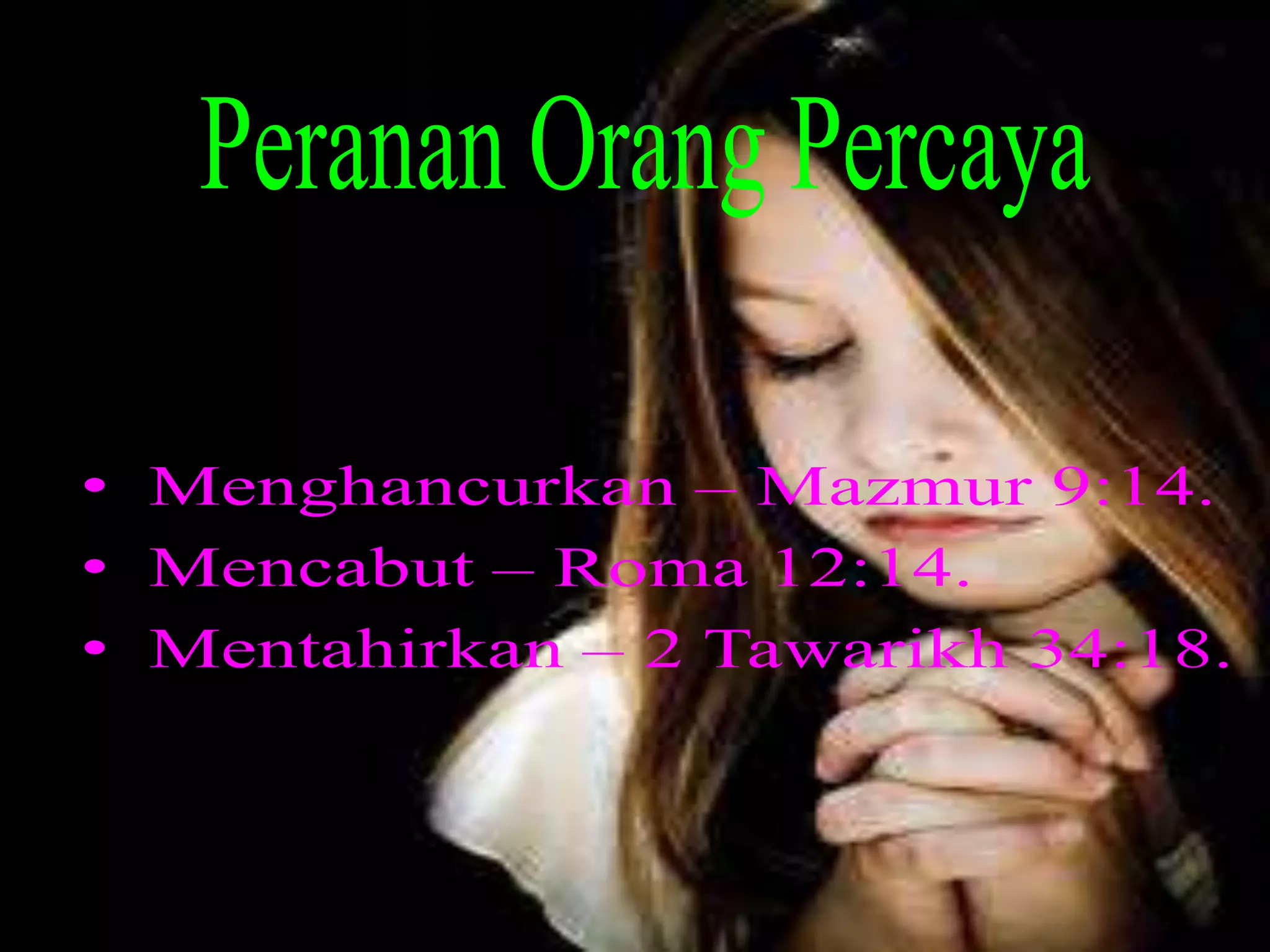 Doa keliling dalam perspektif peperangan rohani (2) | PPT