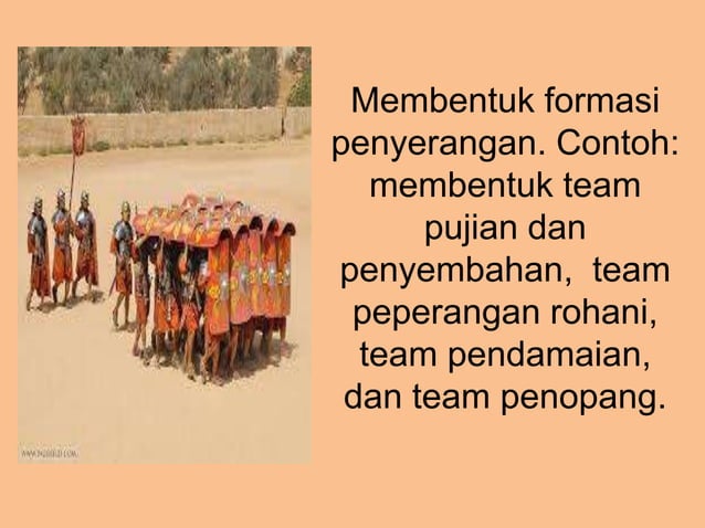 Doa keliling dalam perspektif peperangan rohani (2) | PPTX