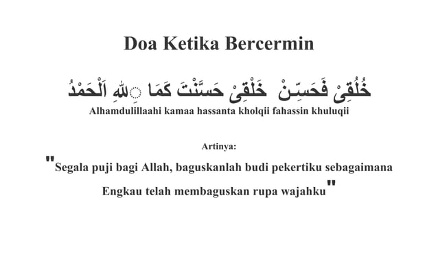 Doa Ketika Bercermin.docx