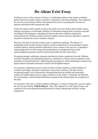 Do Aliens Exist Essay.pdf