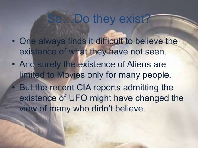Do Aliens Really Exist? (English Grammar and Comprehension Presentation ...