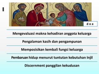 Doa mempersatukan keluarga | PPTX