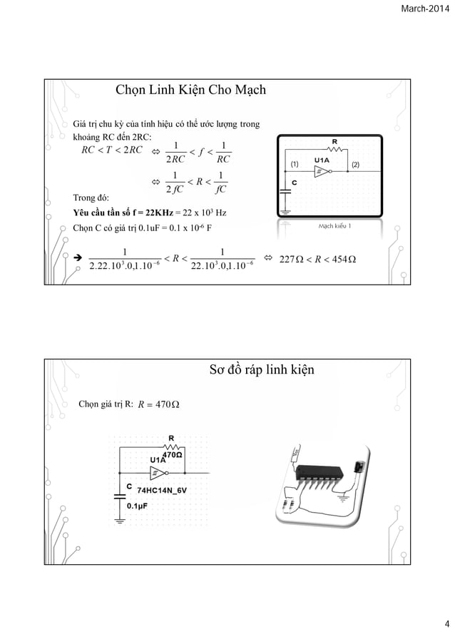 Đồ án mạch xung DHCT | PDF