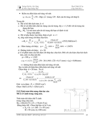 Do an cang tuong cu | PDF