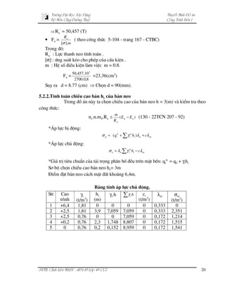 Do an cang tuong cu | PDF